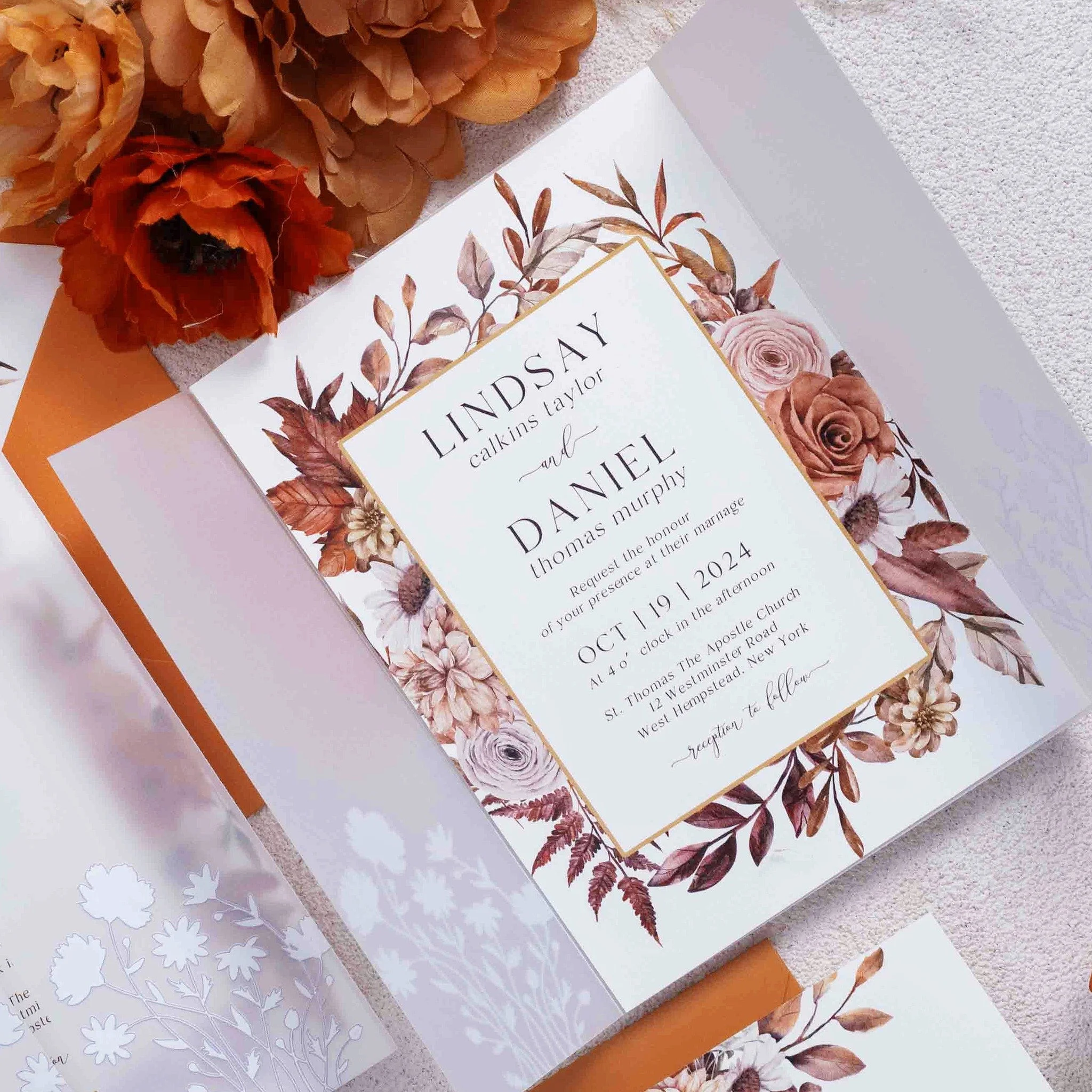 Vellum Invitations — KSW Exclusive Invitations