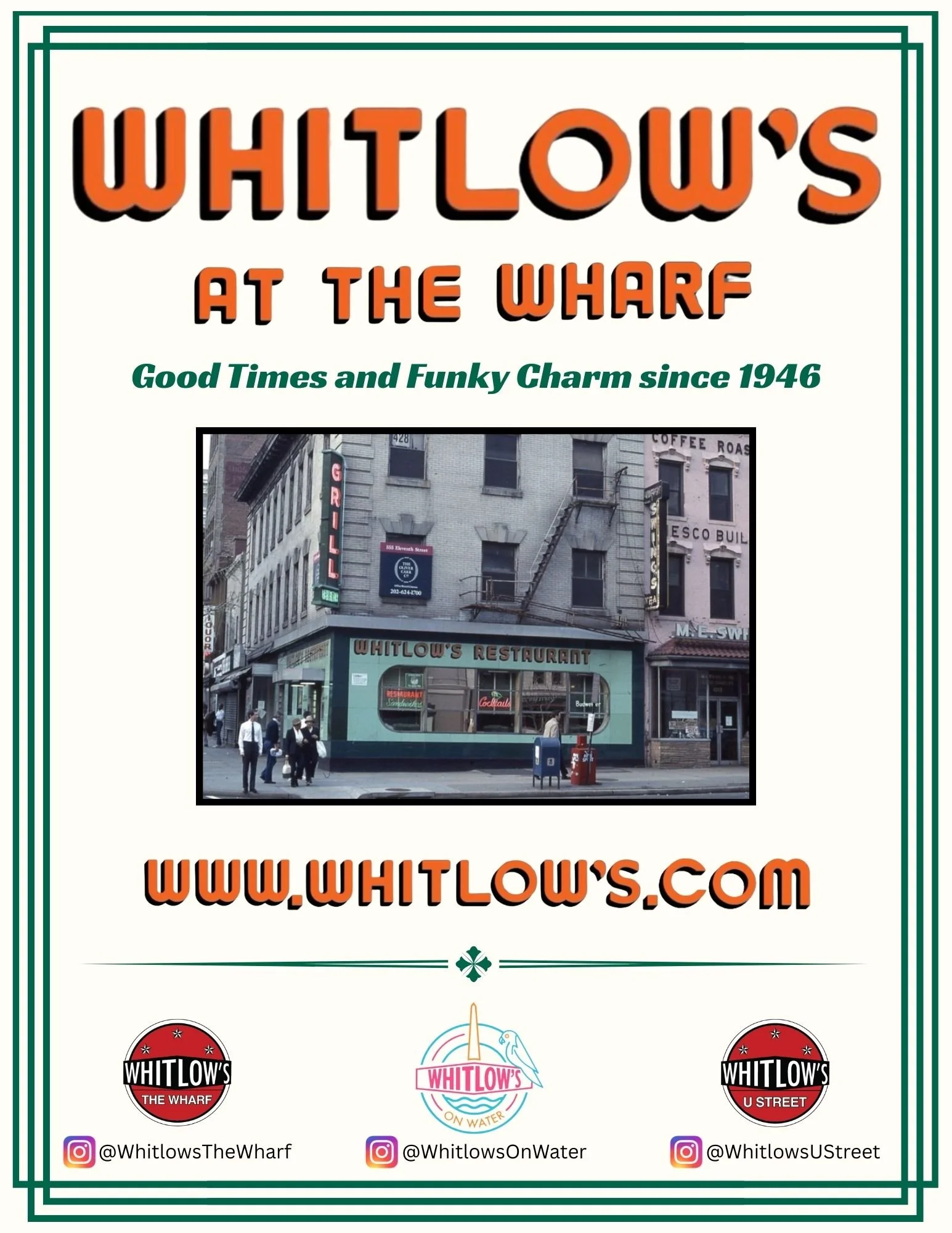 Whitlow's at The Wharf — Whitlow's DC - Neighborhood Bar, Live Music ...