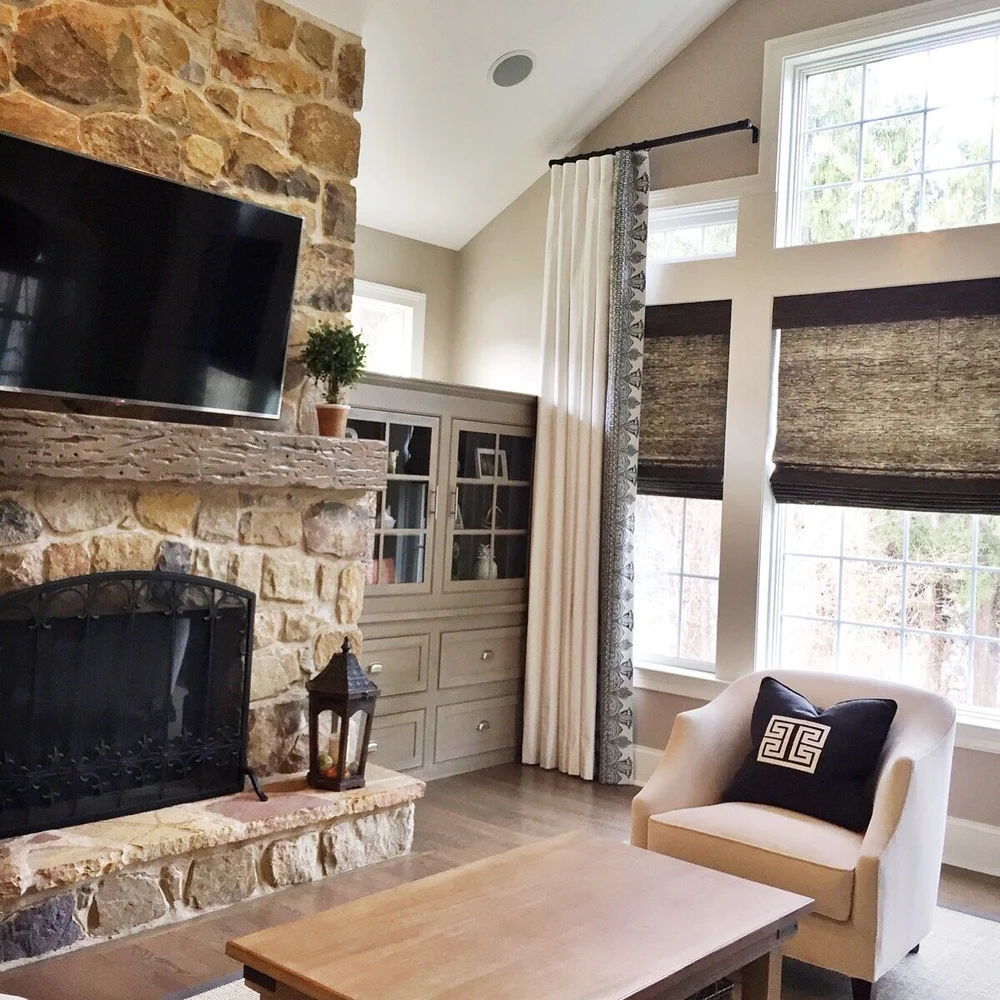 Room Scenes - Custom Window Treatment Portfolio — Main Line Window Decor