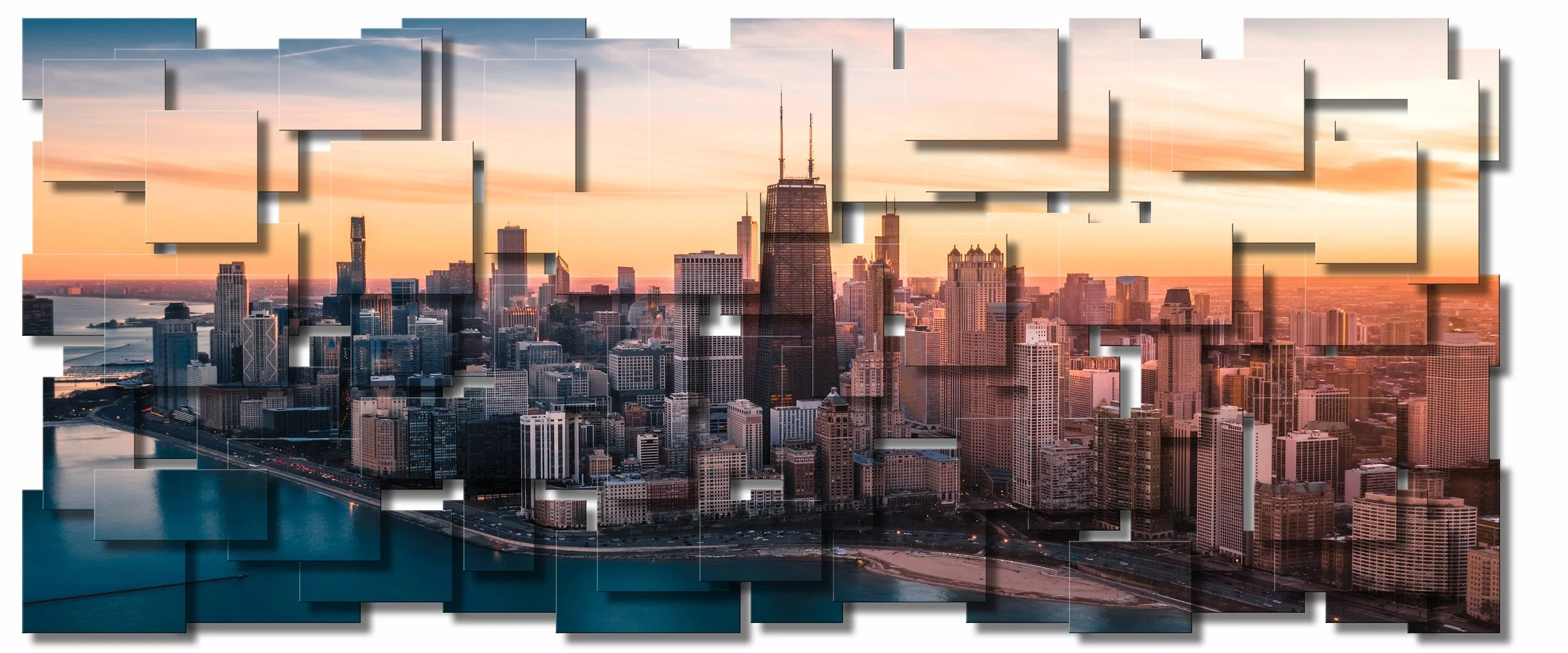 Photographic Series by Karo Studios 3D Metal Wall Sculptures - Karo ...