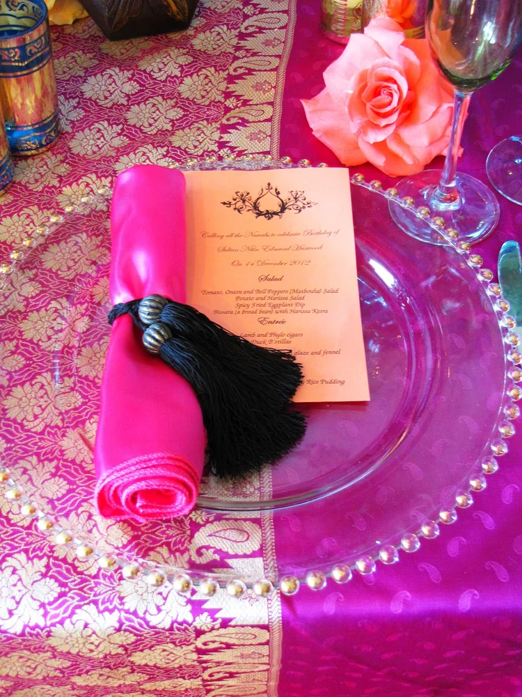 Moroccan Table Setting — ArtQuest Event Design