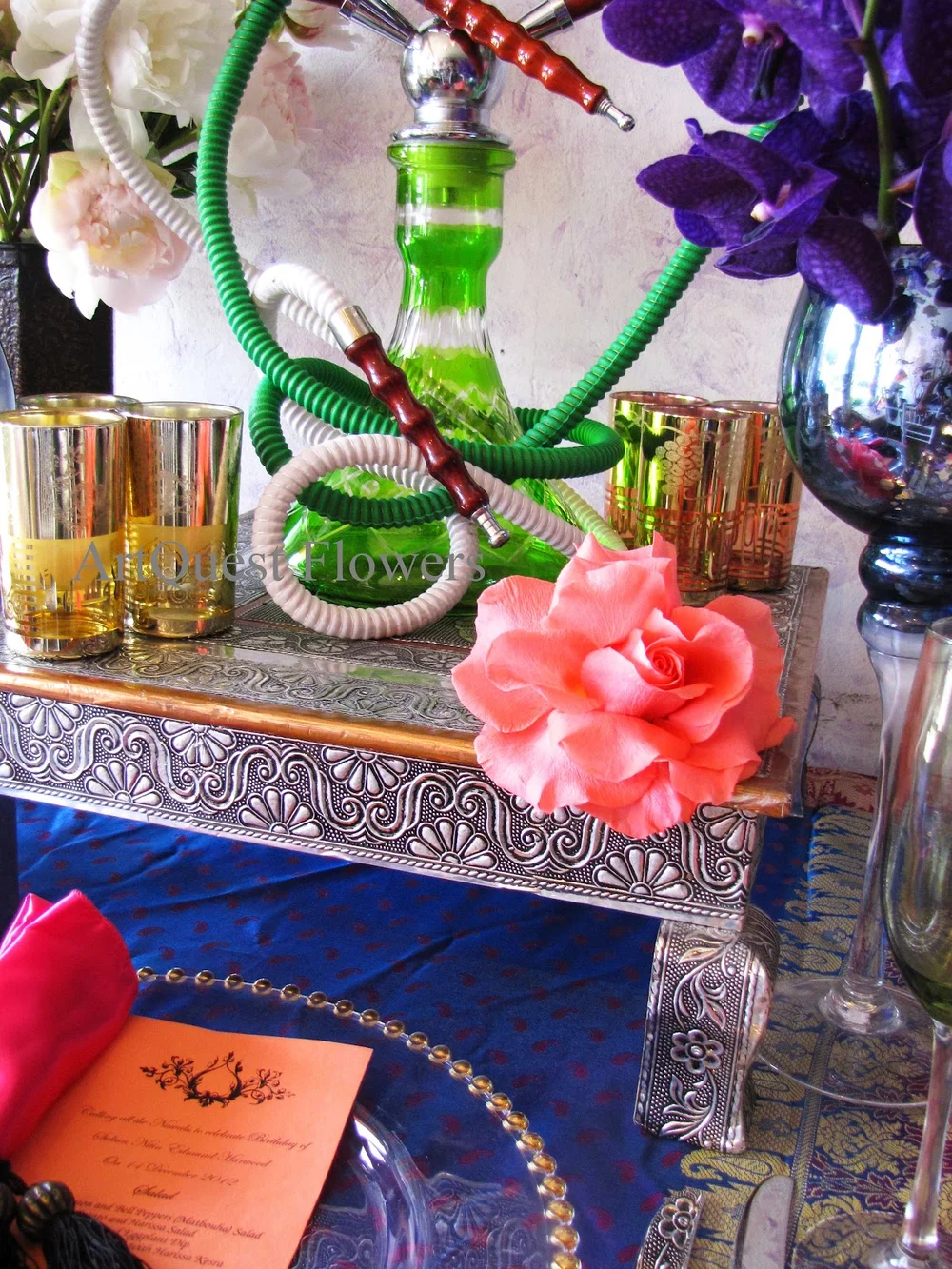 Moroccan Table Setting — ArtQuest Event Design