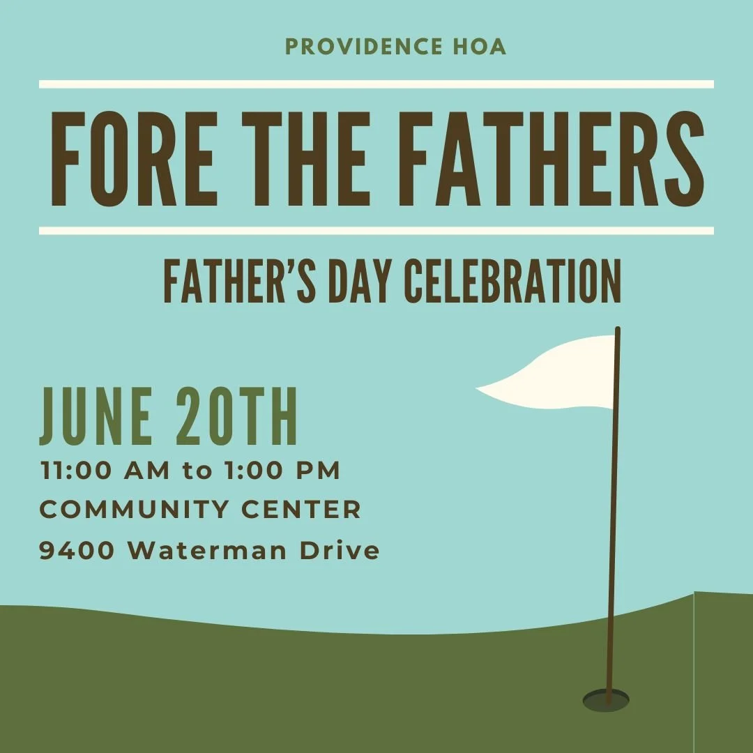 Fore the Fathers | Father's Day Celebration — Providence Homeowners ...