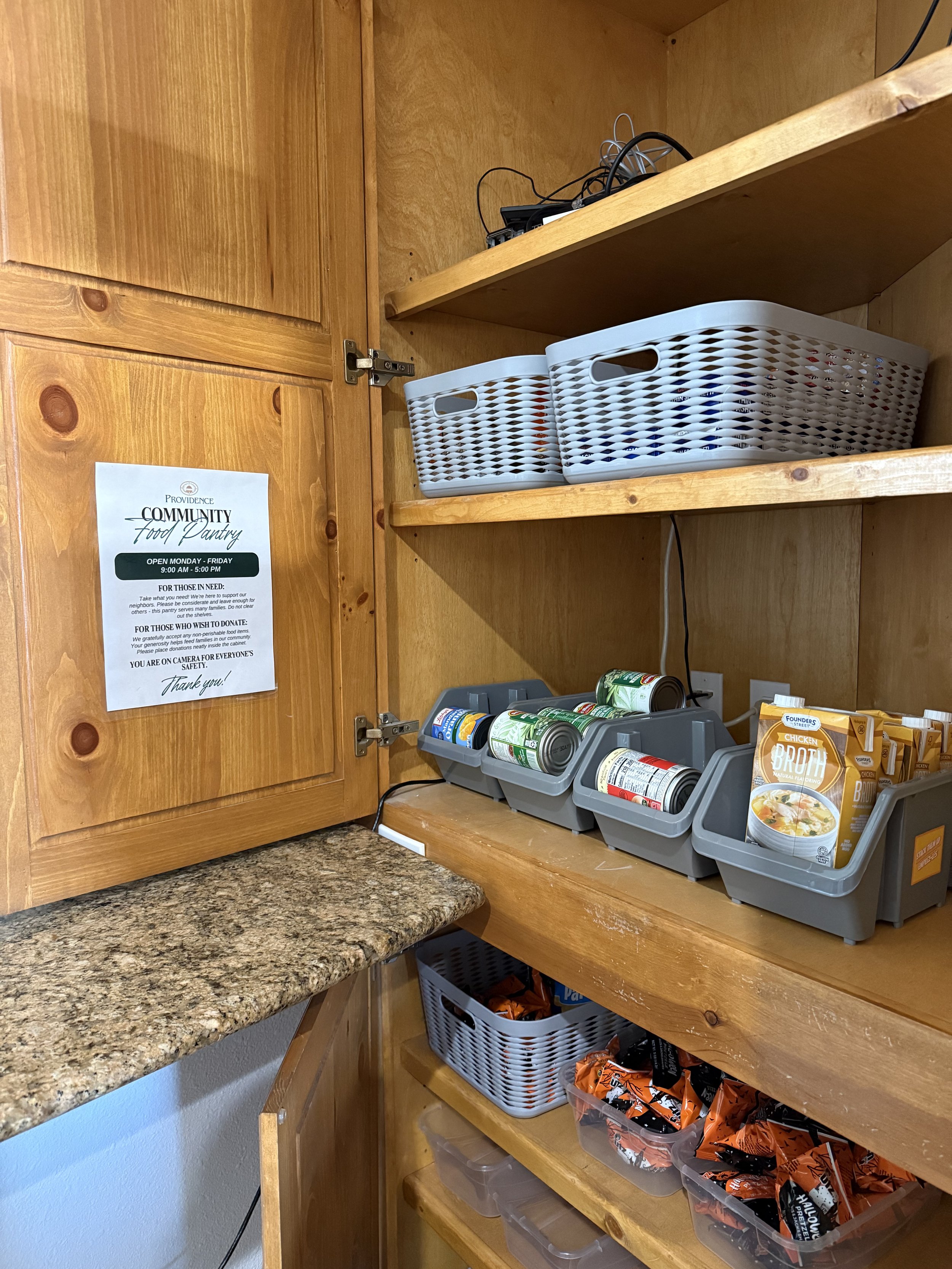 Community Food Pantry — Providence Homeowners Association