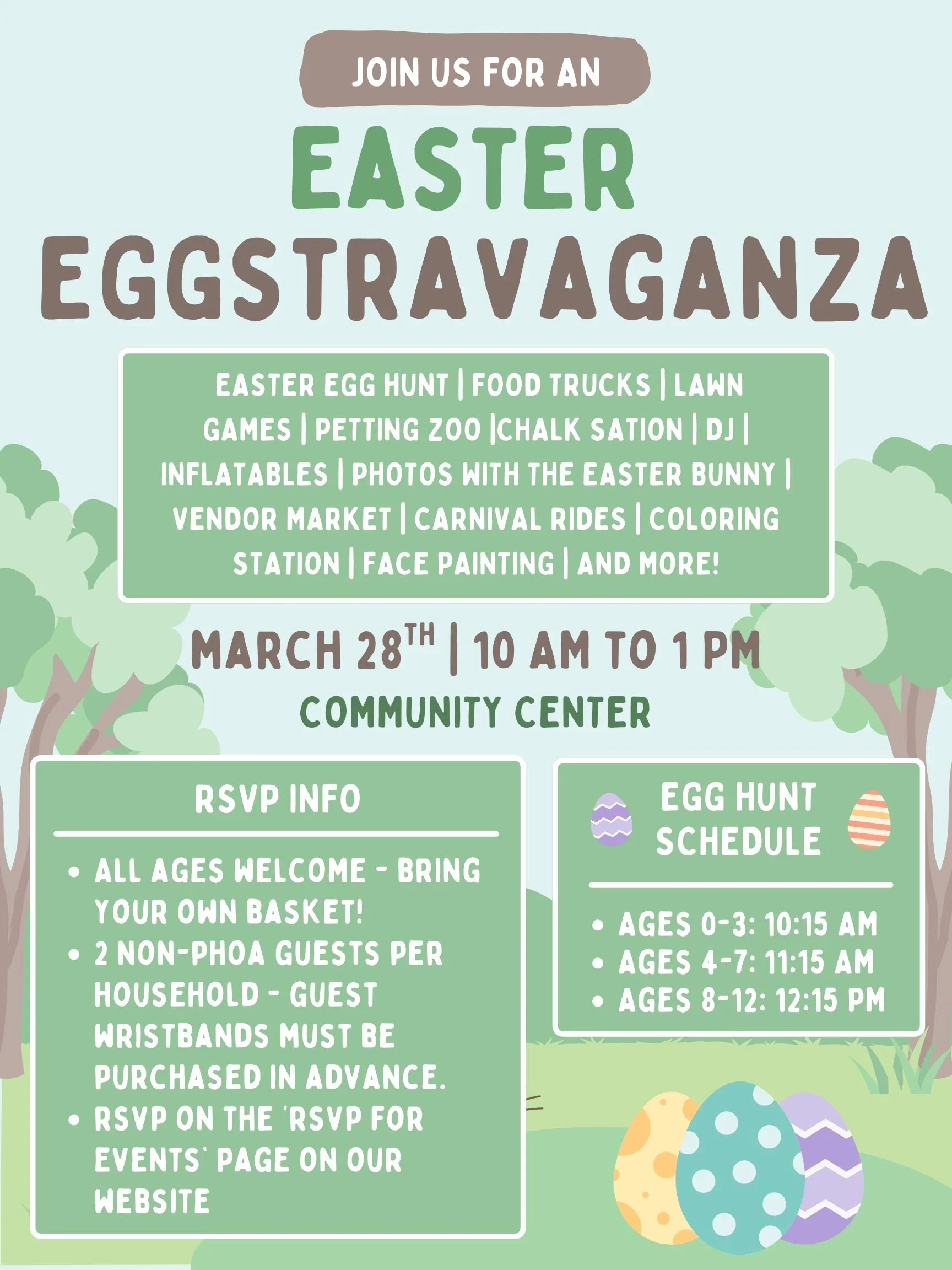 Easter Eggstravaganza — Providence Homeowners Association