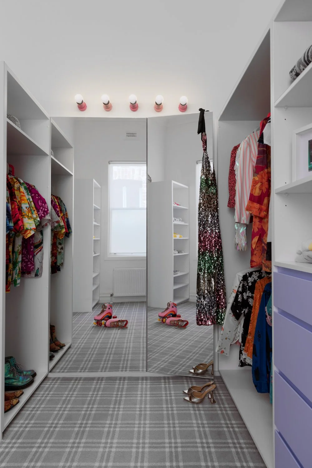 Fitzroy Home Bathroom Design and Walk in Robe Design