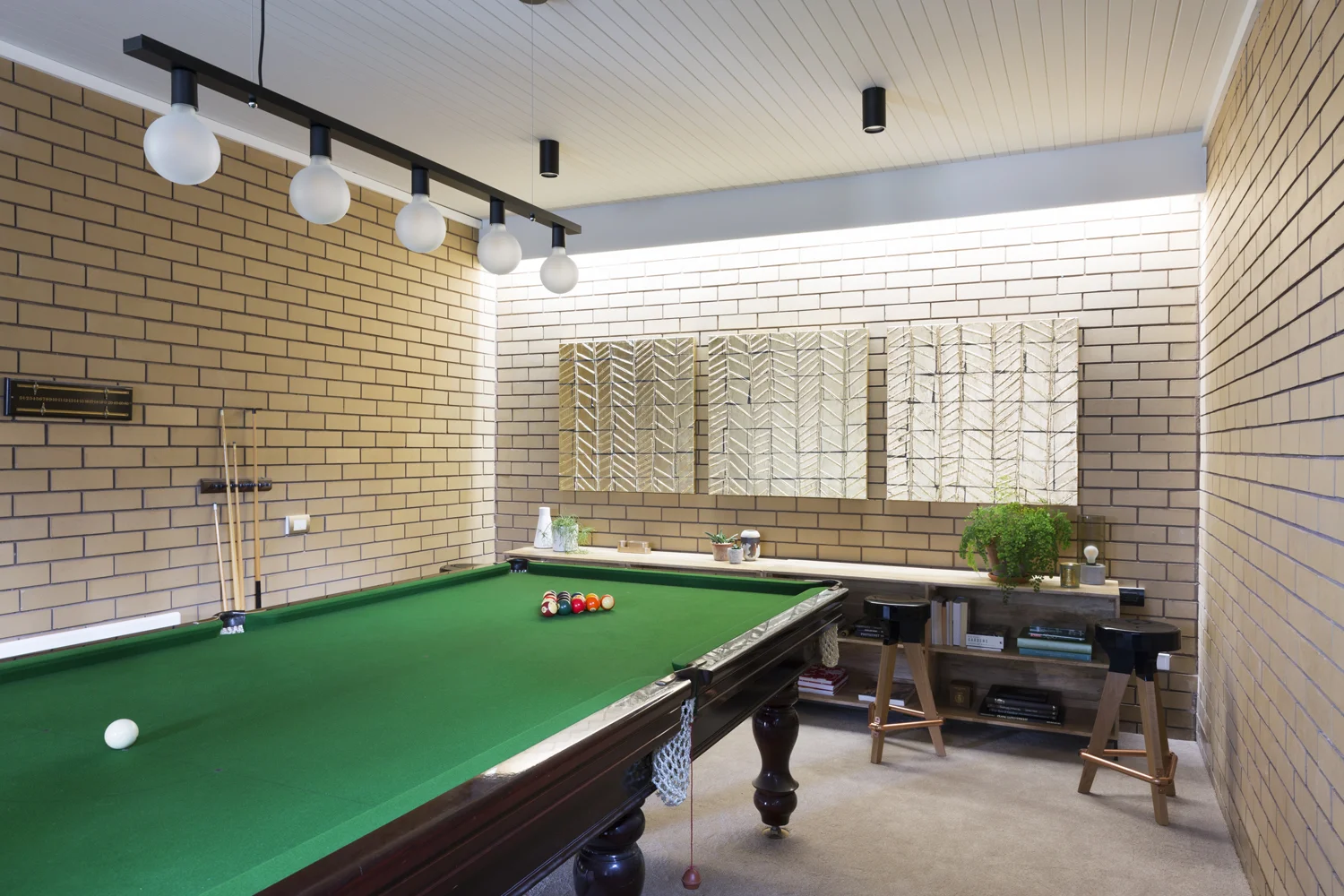 Billiard Room Interior Design