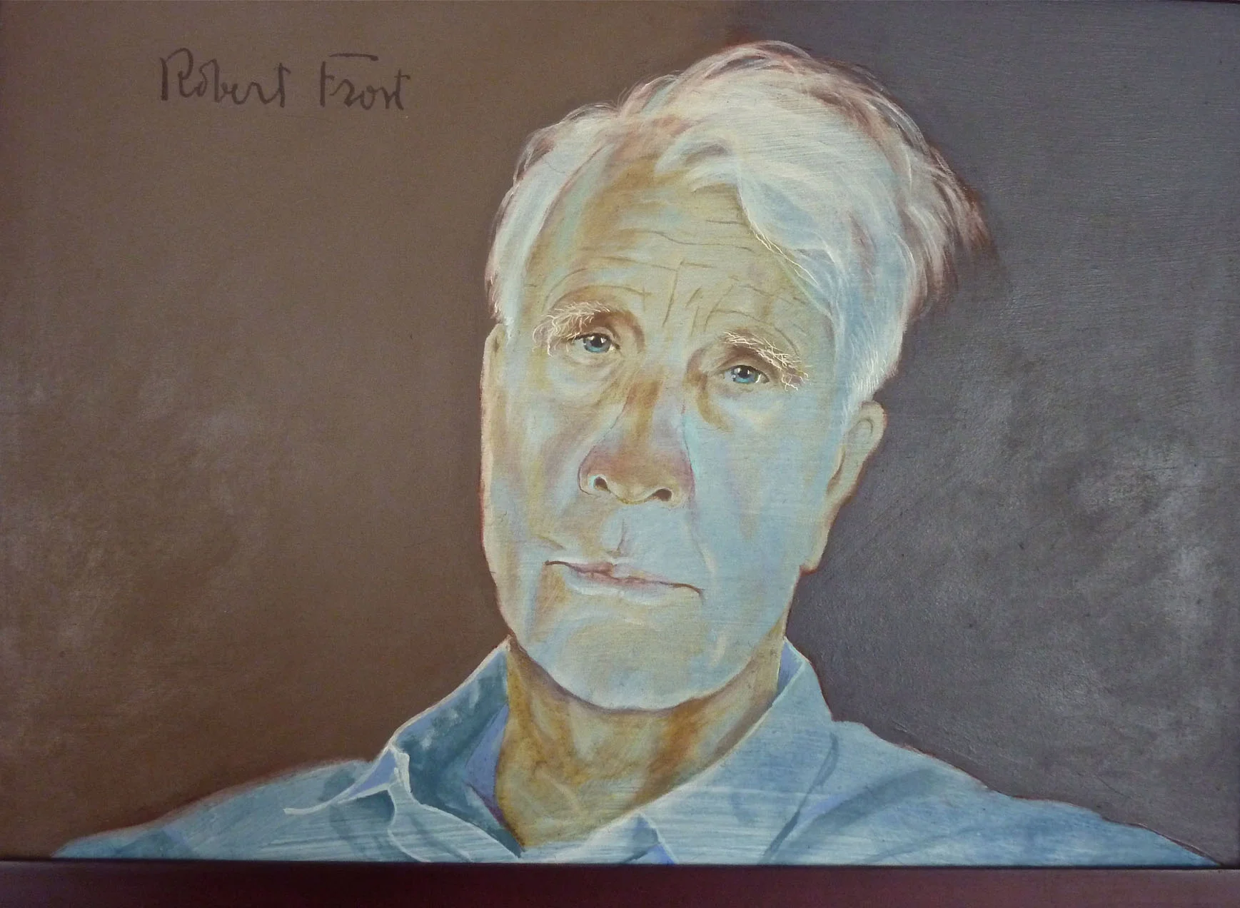 Robert Frost Colour Photo