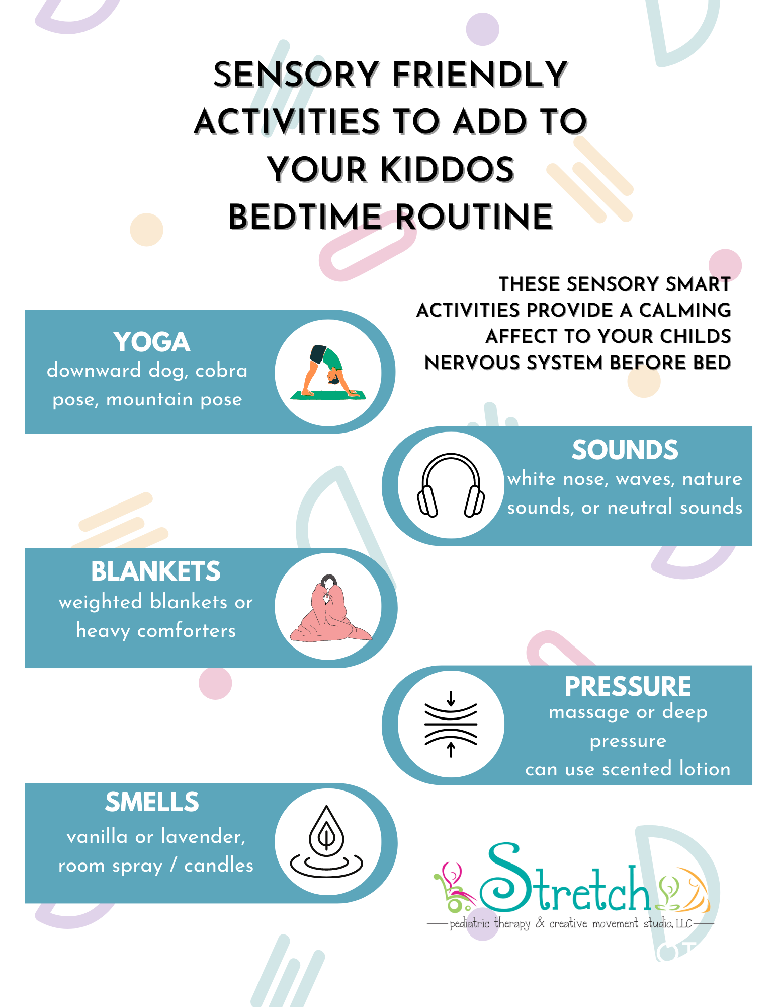 Sensory Friendly Activities To Add To Your Kiddos Bedtime Routine