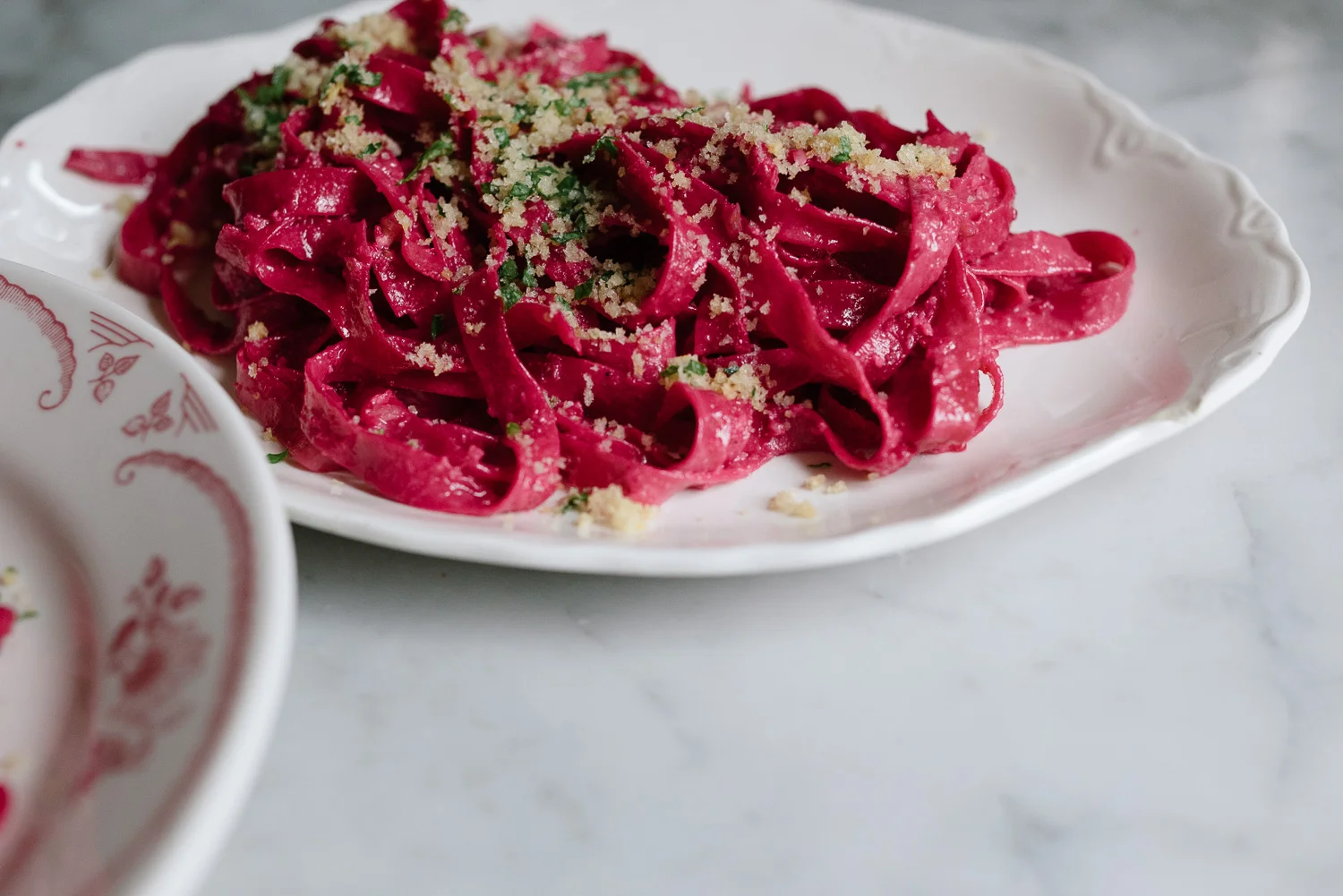 Fresh Beet Pasta + Beet Pesto — O&O Eats