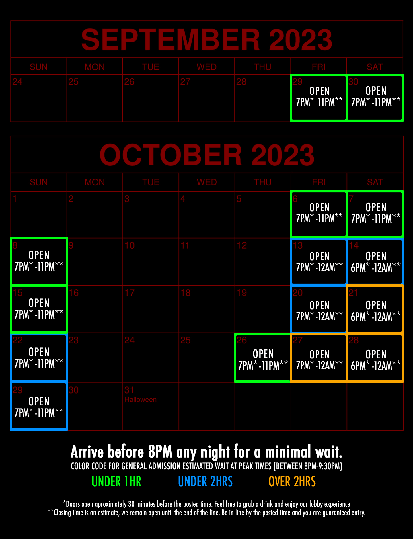 DementedFX — SCHEDULE