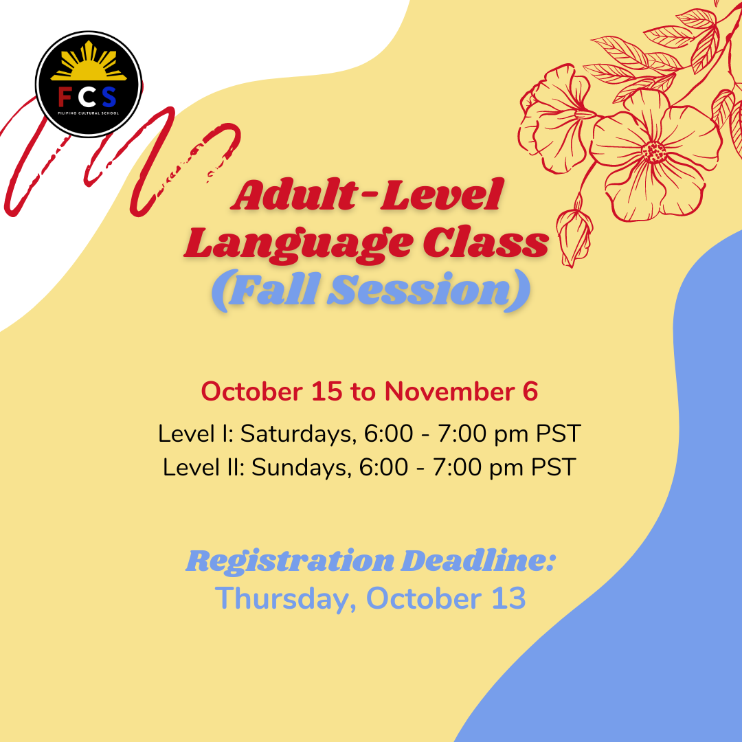Online Programs — Filipino Cultural School