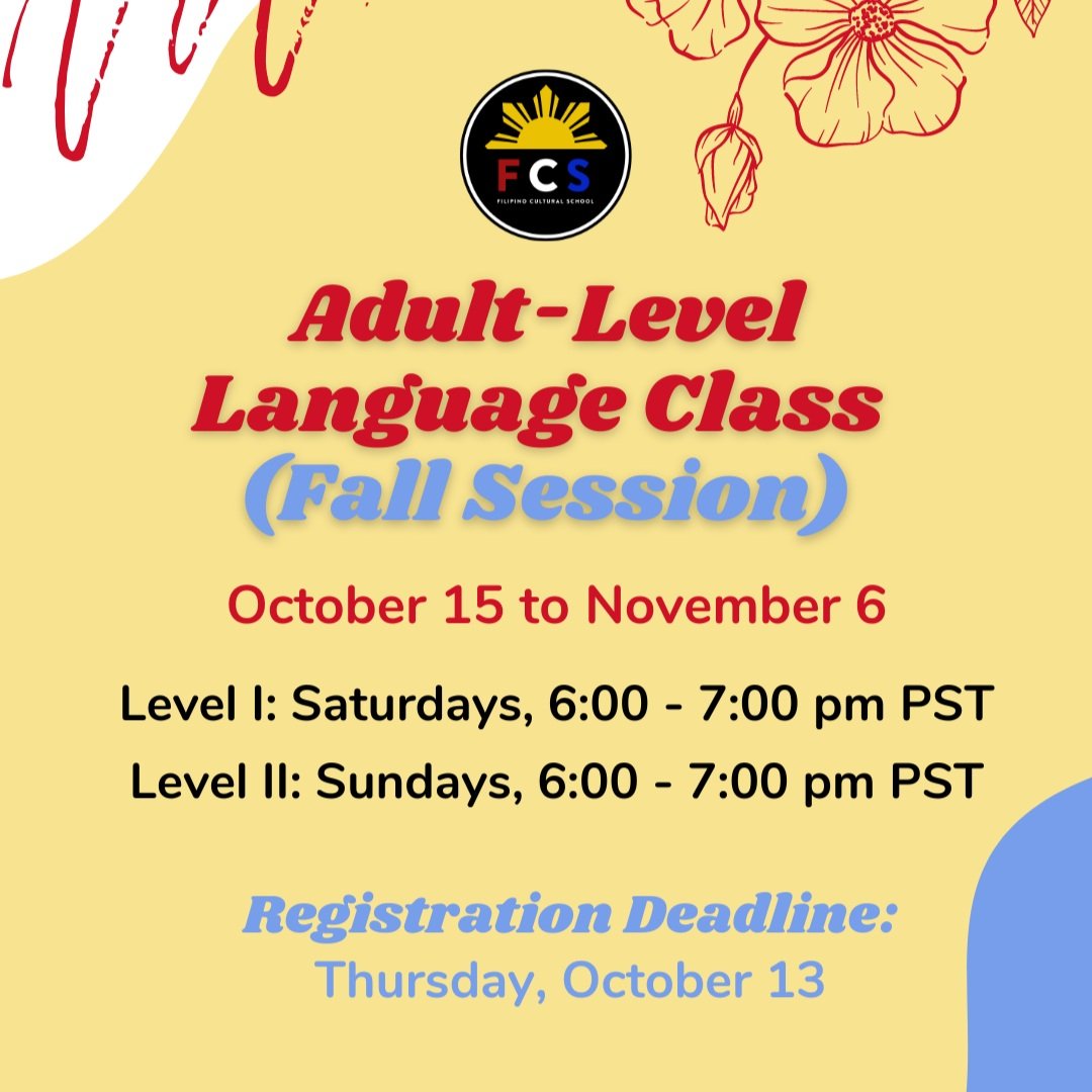 Online Programs — Filipino Cultural School