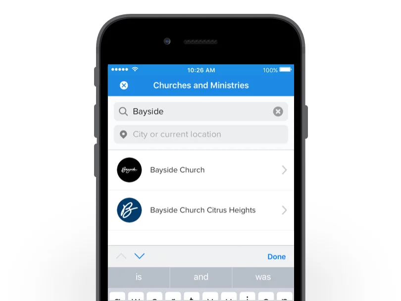The Church App — The Church App