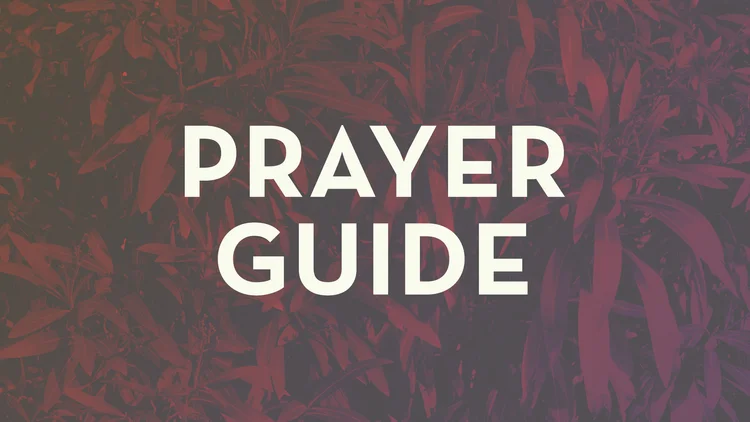 Prayer Guide — Church Sherpa