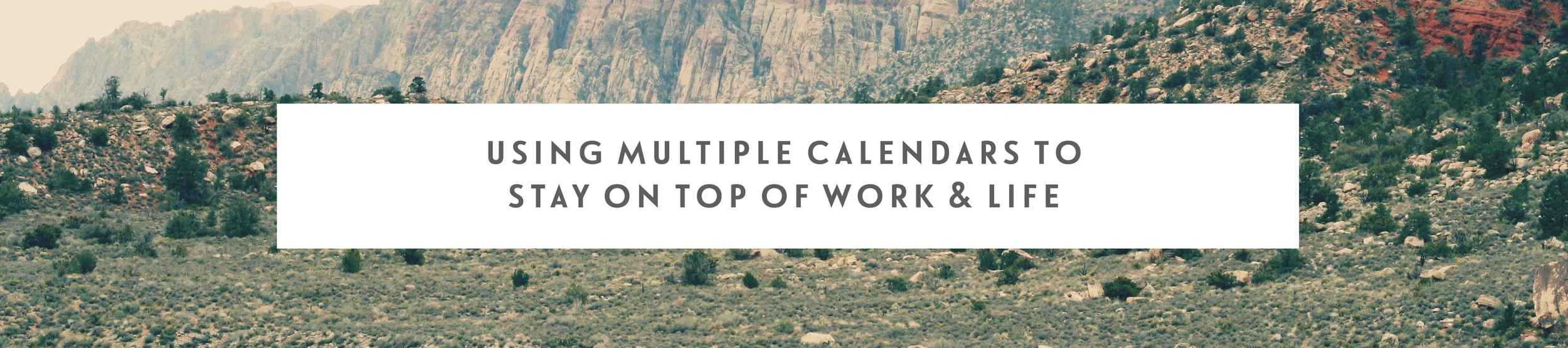 Why & How I Use Multiple Calendars To Stay On Top Of Work & Life — Jen ...