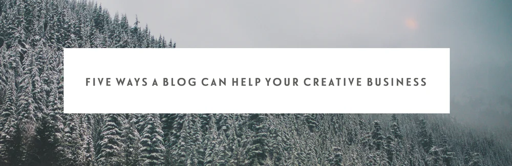 Five Ways A Blog Can Help Your Creative Business — Jen Carrington