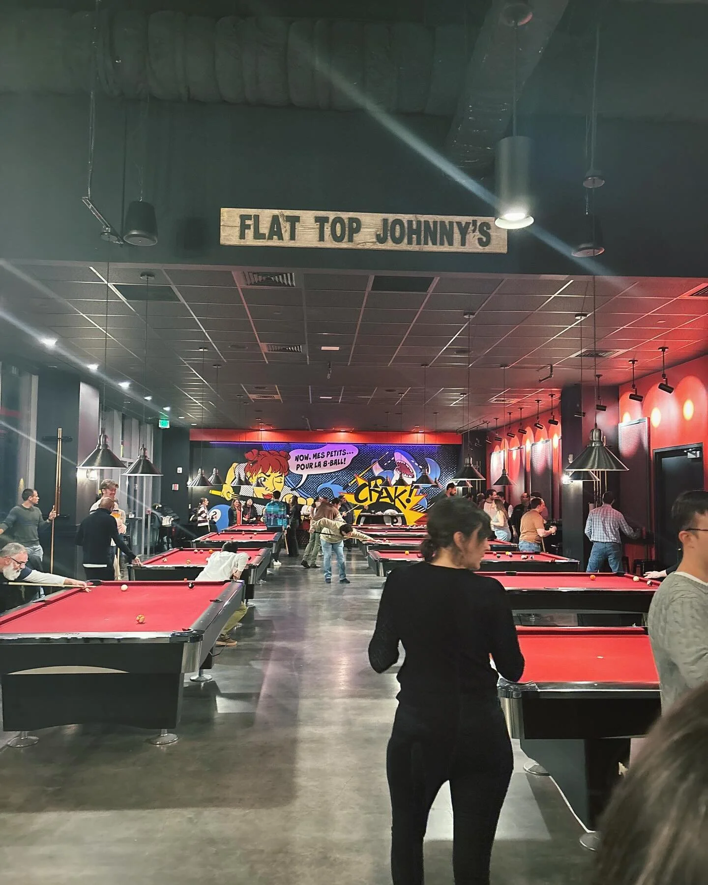 EVENTS — FLAT TOP JOHNNY'S