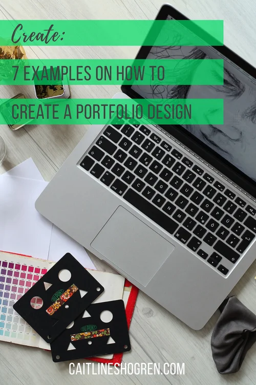 7 examples on how to create a unique portfolio design — caitlin e shogren