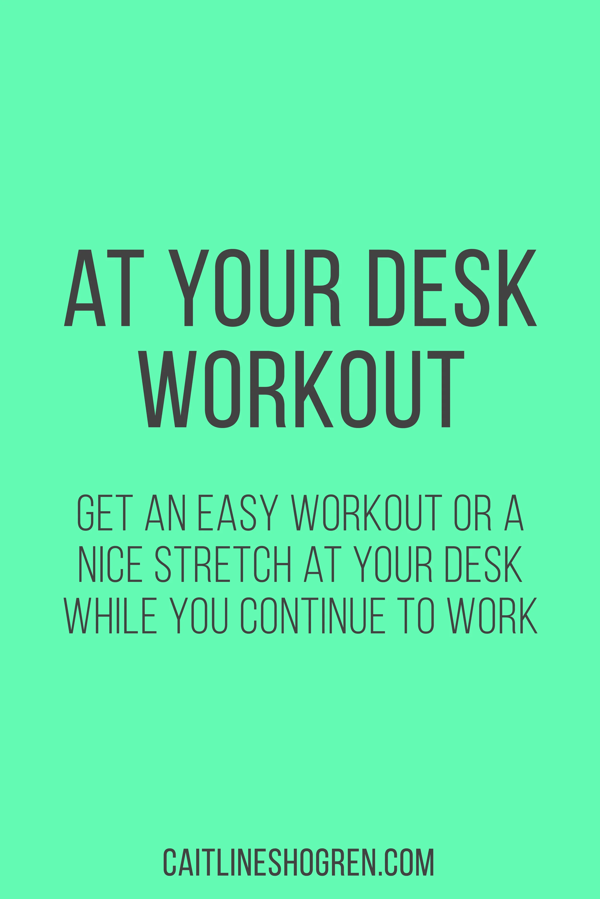 Easy exercises and stretches to perform for a complete workout at your ...