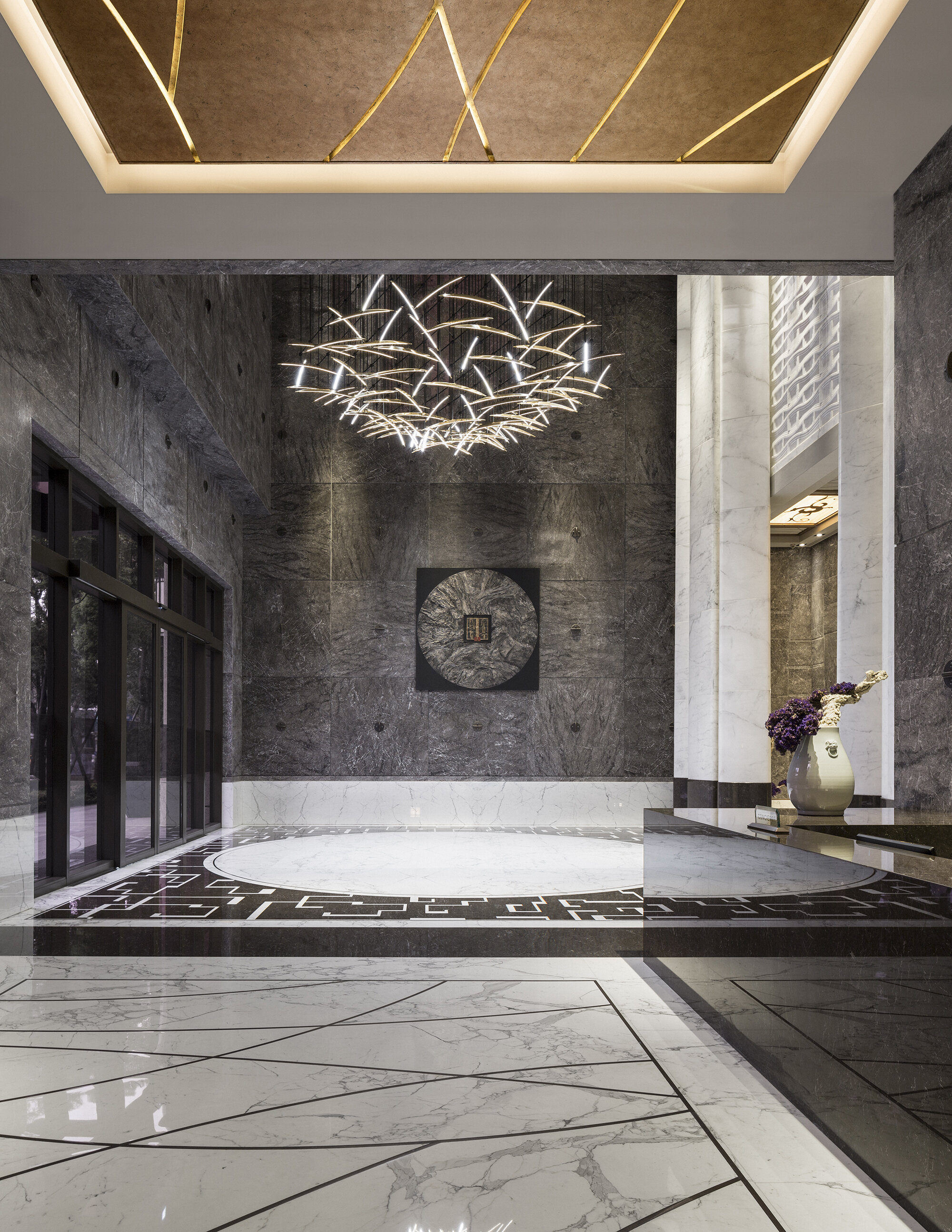 Interiors photography - Residential lobby and lounge, Taipei — OLIVIER ...