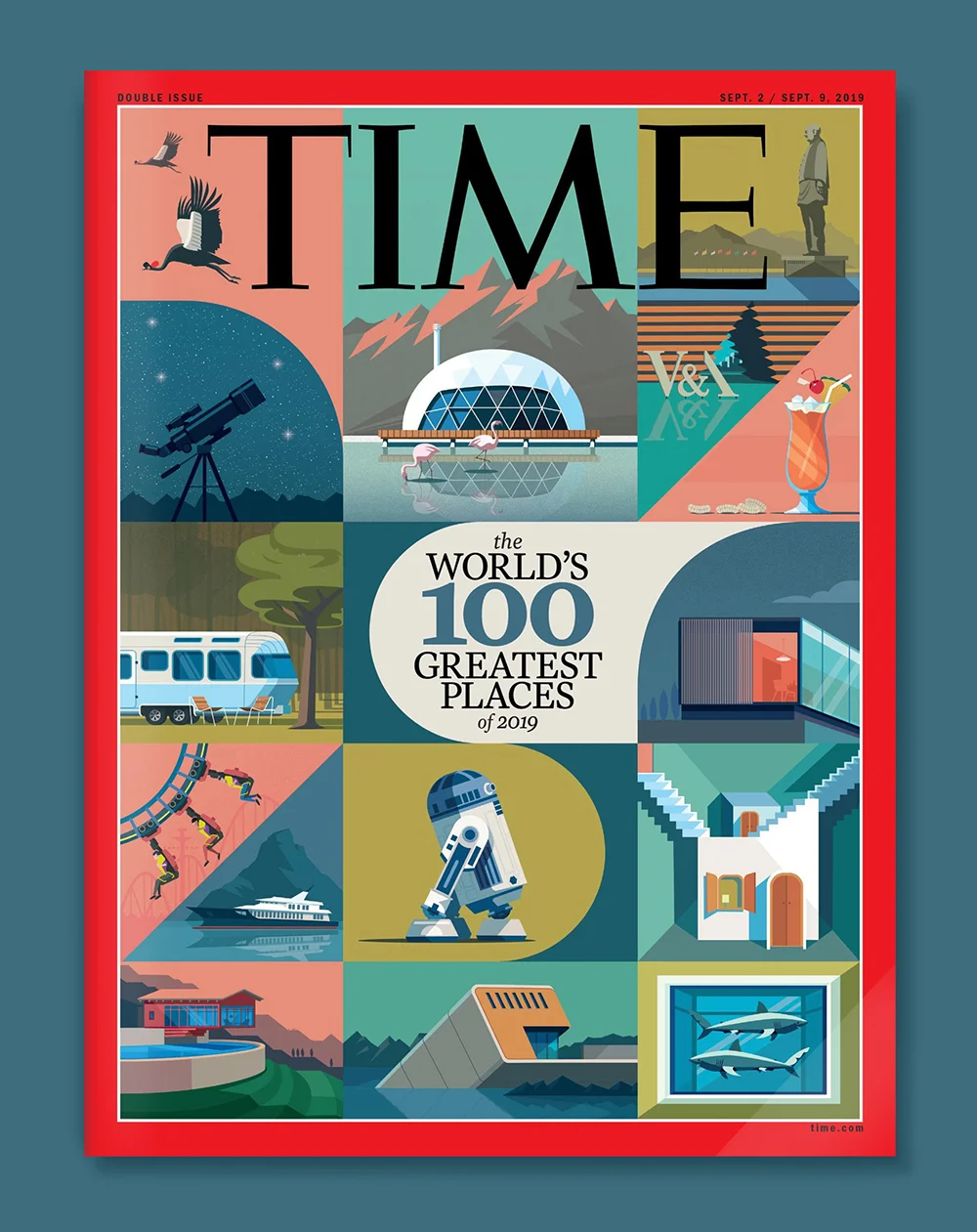Time Magazine cover: The Worlds 100 Great places. — Peter Greenwood ...