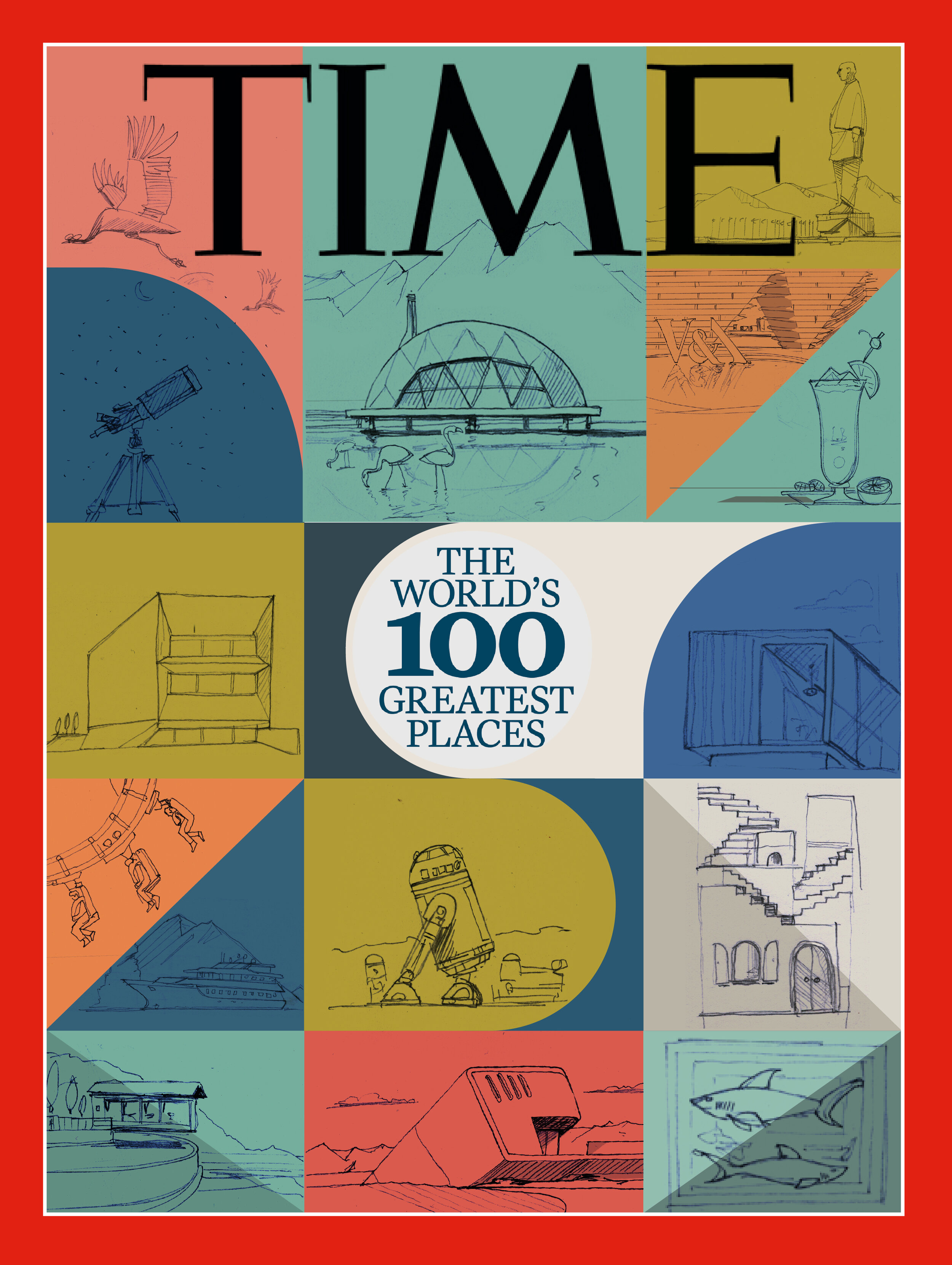 Time Magazine cover: The Worlds 100 Great places. — Peter Greenwood ...