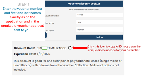 New Ordering Site — New Eyes for the Needy