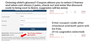 New Ordering Site — New Eyes for the Needy
