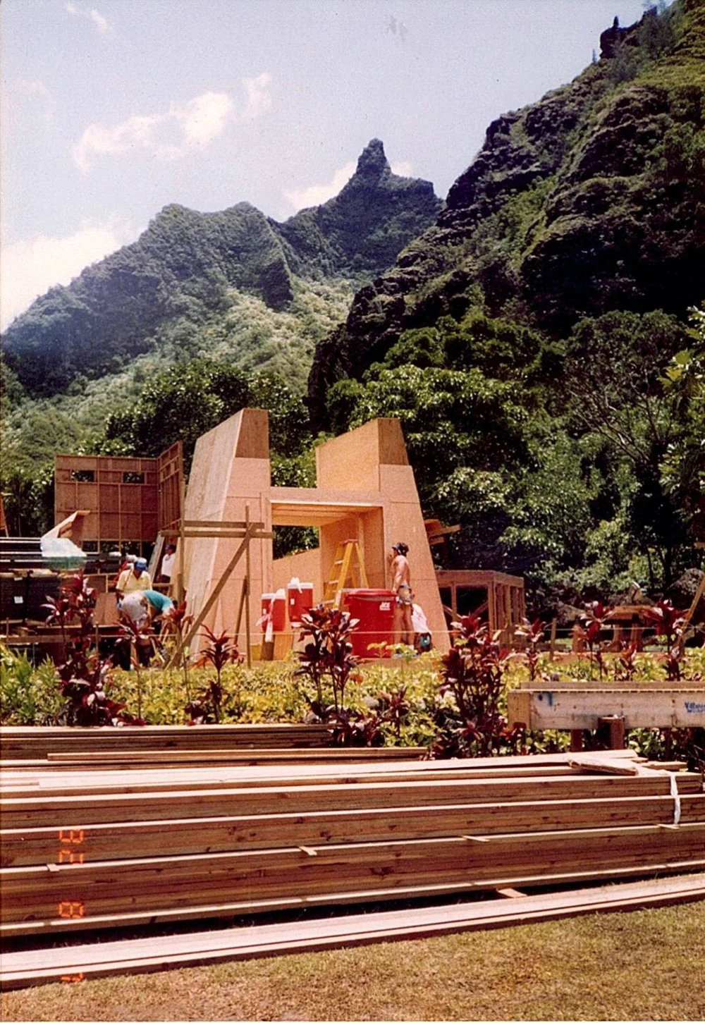 Set Designs on the film JURASSIC PARK. — LAUREN POLIZZI