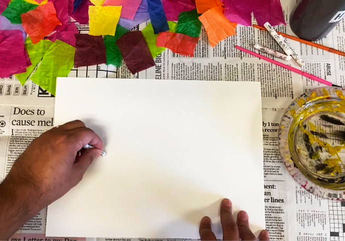 Art Project: Tissue Paper Painting — Bakersfield Museum of Art