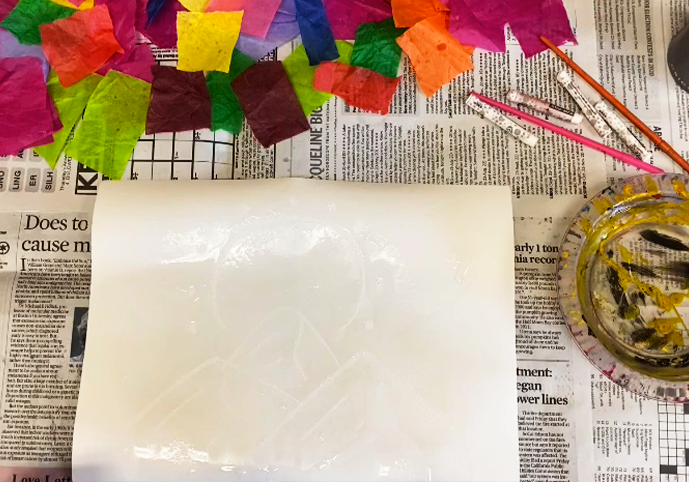 Art Project: Tissue Paper Painting — Bakersfield Museum of Art