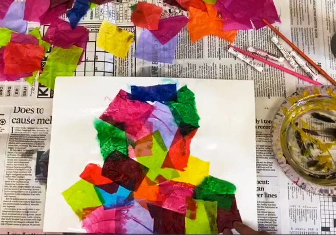 Art Project: Tissue Paper Painting — Bakersfield Museum of Art
