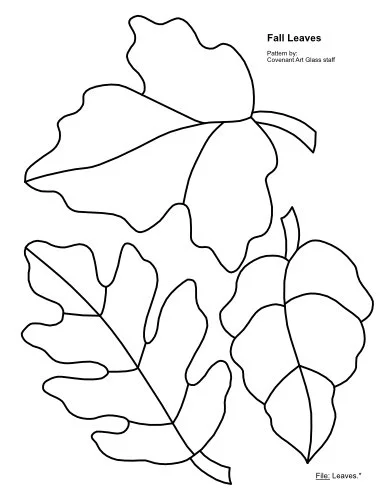 Autumn Patterns — Covenant Art Glass