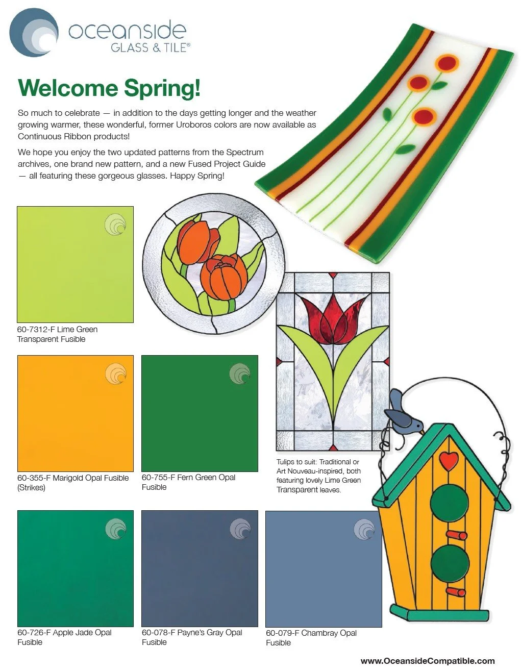 Spring Patterns — Covenant Art Glass