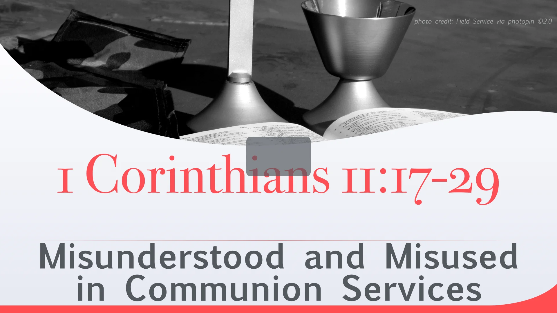 The Misuse of 1 Corinthians 11 in Most Churches Today — Danny Zacharias