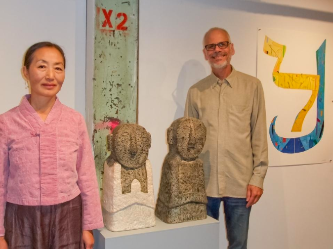 Korean sculptor, Jewish painter explore ancient roots at Framingham ...