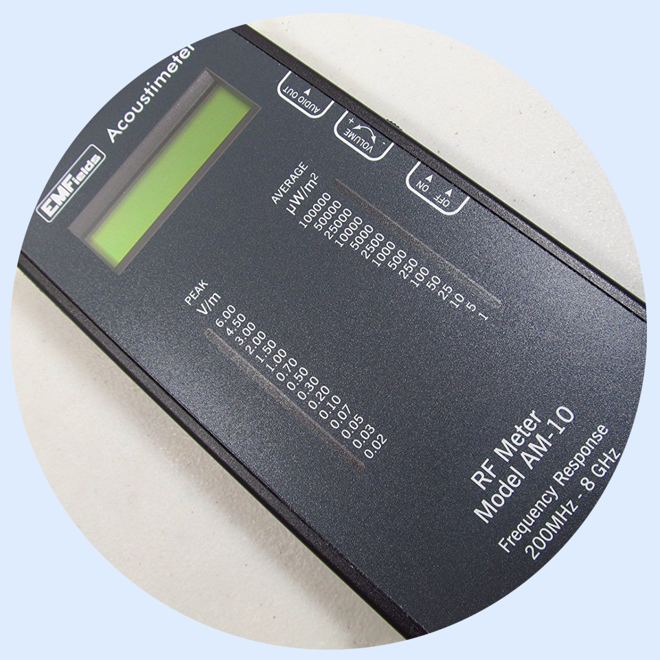 Electromagnetic Testing Meters for EMF/EMR - Grounded.com — Grounded.com