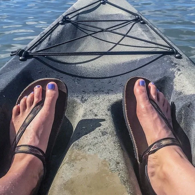 Earth Runners Grounding Sandals with Conductive Laces — Grounded.com