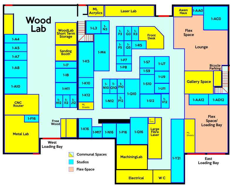 Studios — MakerLabs - Vancouver Woodworking, Ceramics, Laser Cutting ...
