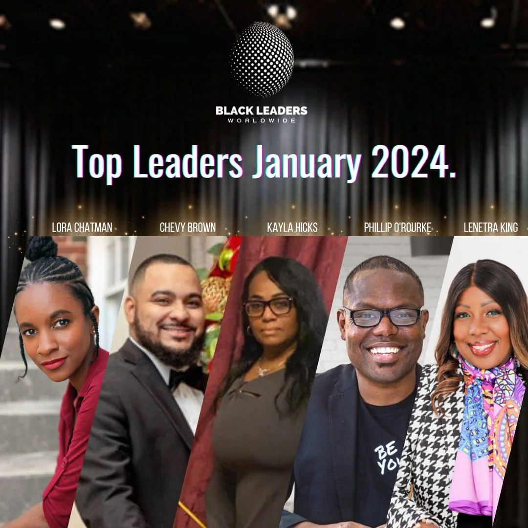 Phillip O'Rourke Celebrated by Black Leaders Worldwide — Phillip O'Rourke