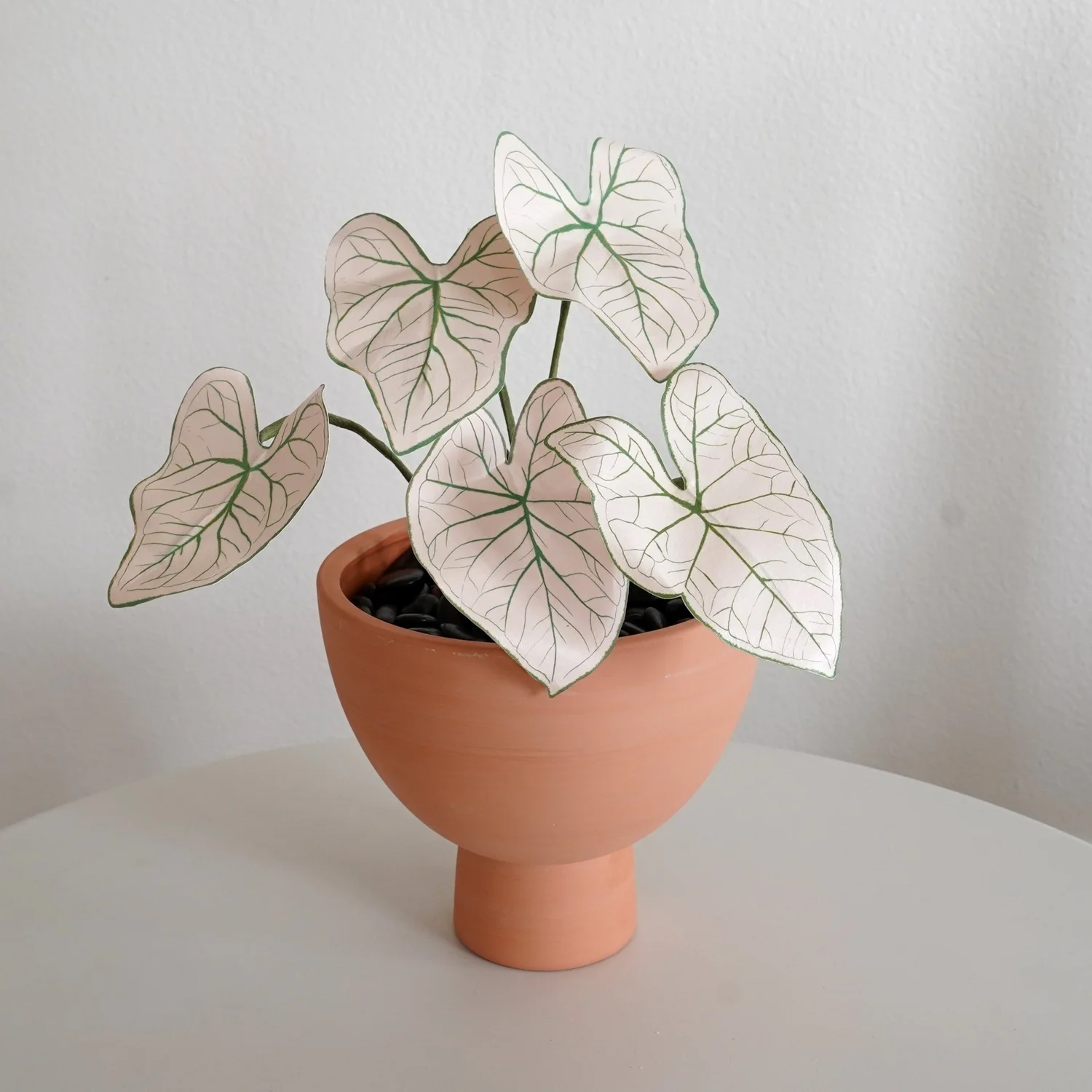 How to Make a Stunning Paper Caladium Plant for Your DIY Valentine’s ...