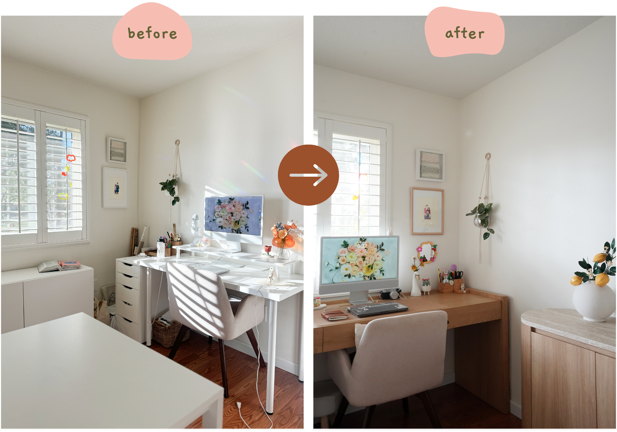 My Craft Room Makeover: A Before & After Upgrade for a More Functional ...