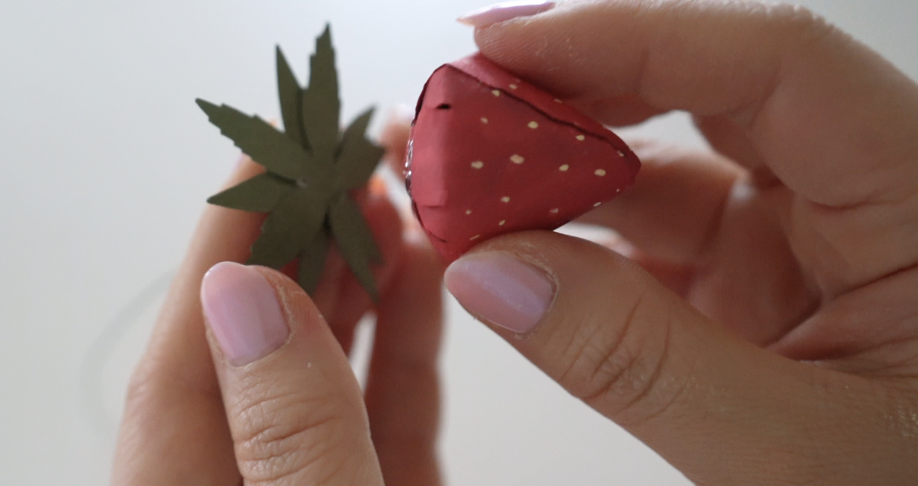 DIY Paper Strawberries – How to Make Realistic Strawberries with ...