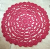 crocheted doily rag rug — Katherine Hajer
