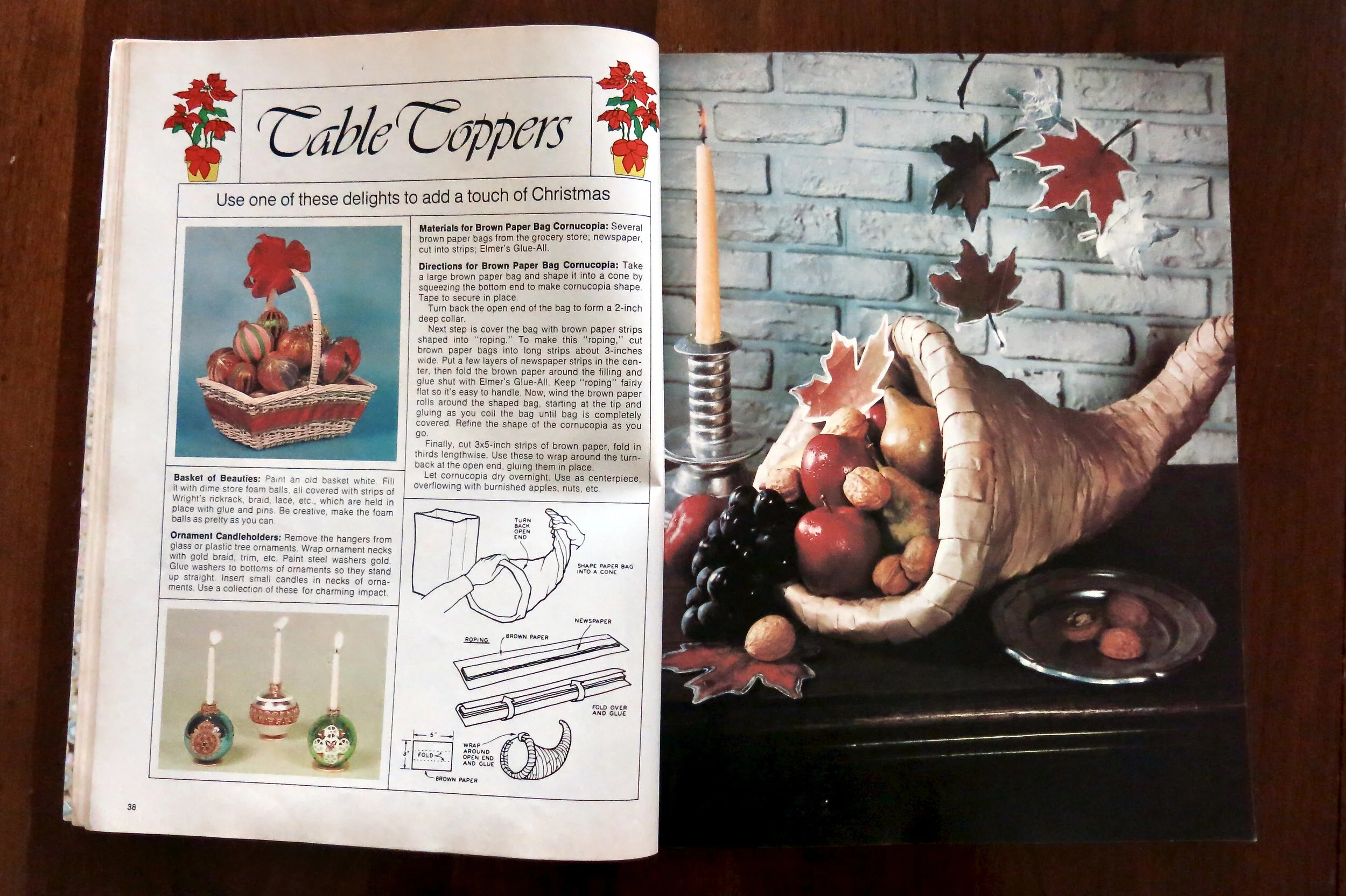 Thanksgiving Paper Bag Cornucopia — Brian Francis