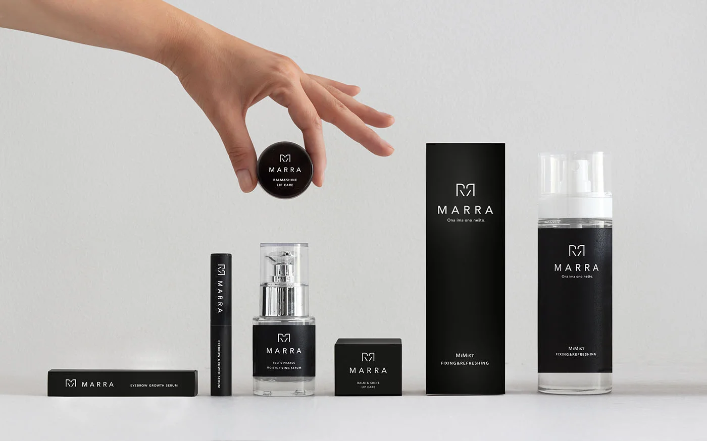 Marra Cosmetics Visual Identity and Packaging Design — Manasteriotti DS