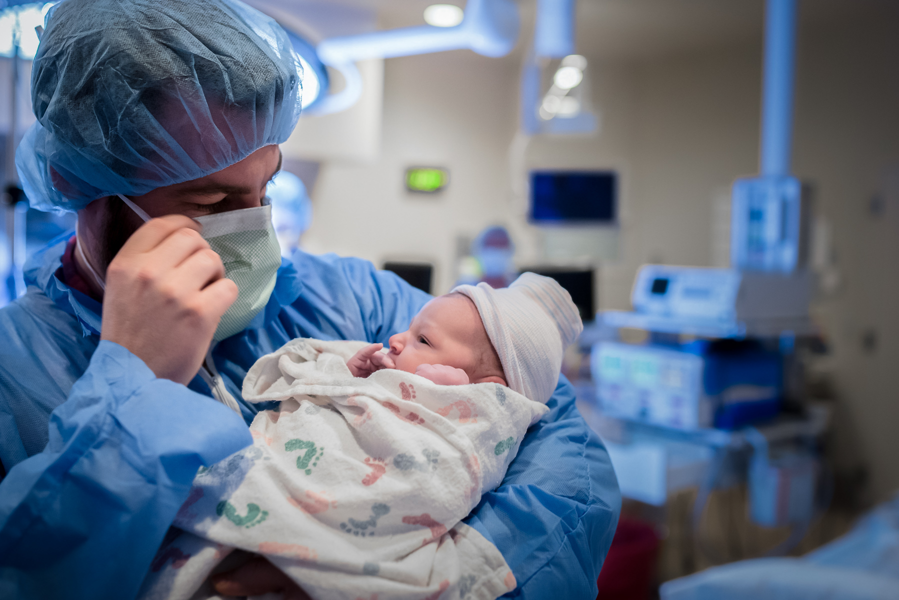 Denver Birth Photography - the Family Centered Cesarean Birth of Briar ...