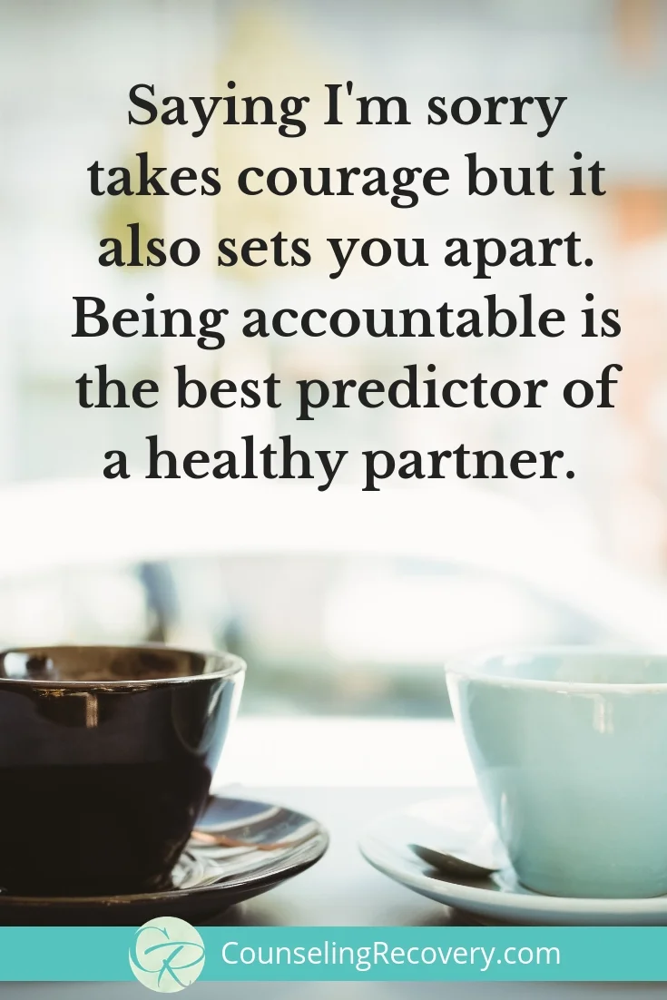 How to Fix it When I'm Sorry Doesn't Work — Counseling Recovery ...