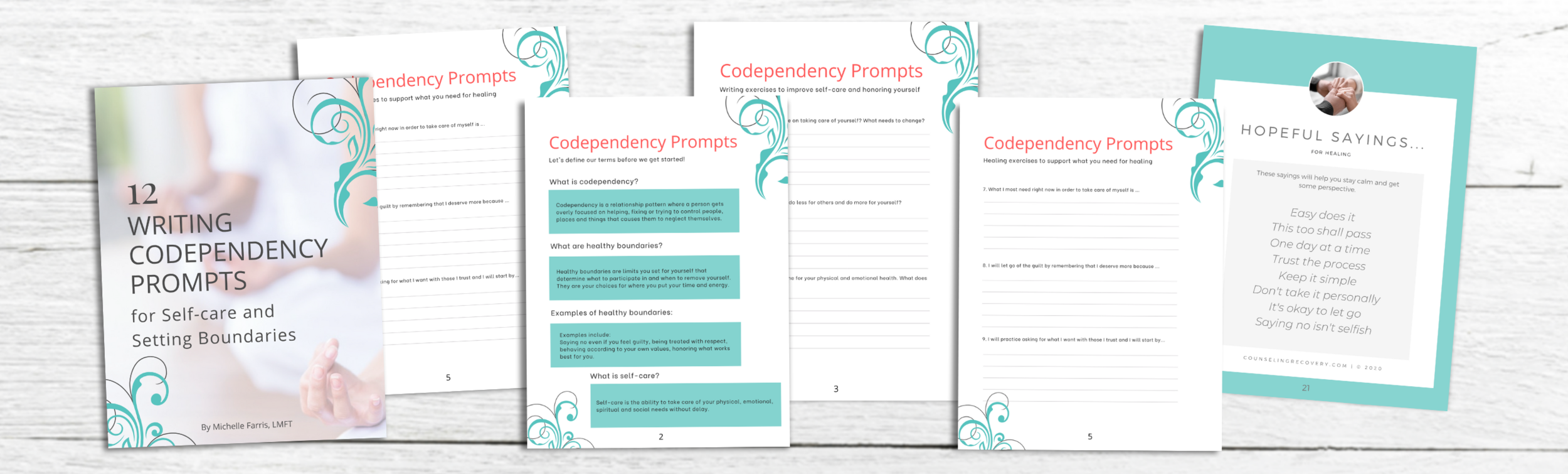 7 Journal Prompts for Healing Codependency — Counseling Recovery ...